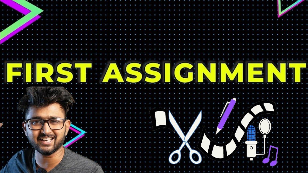 My First Assignment @TharunSpeaks #editing #premierepro - YouTube