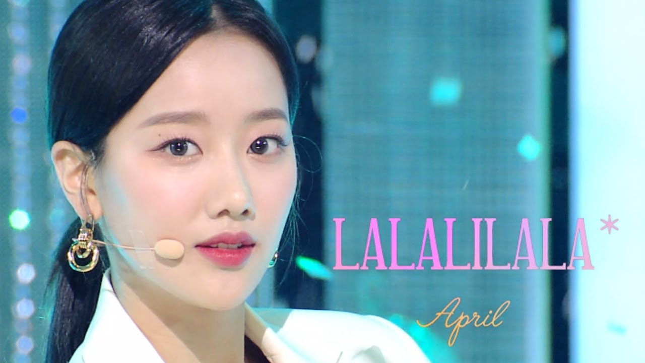 April - LALALILALA [SBS Inkigayo Ep 1045] - YouTube