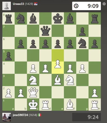 jaque mate con caballo en e4 #chess #checkmate #jakemate #chessgamer # ...