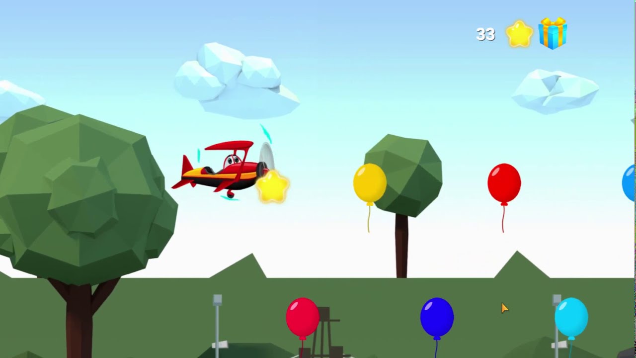 LETS FLY A PLANE | MINI GAMES FOR KIDS - YouTube