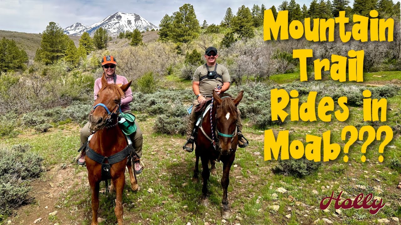 OUR FAVORITE DAY IN MOAB! Mountain Joe's Trail Rides, La Sal, Utah ...