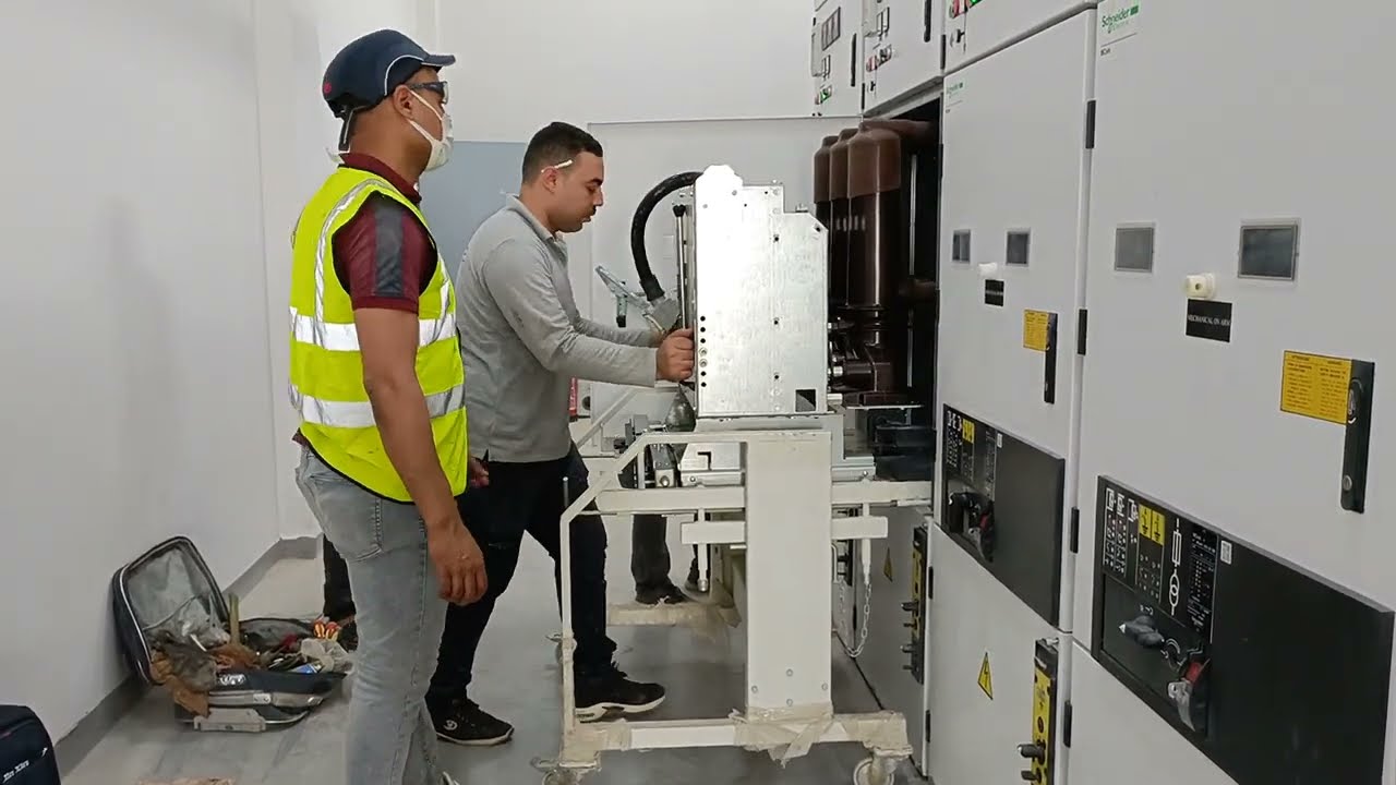 Circuit breaker Trolley - YouTube