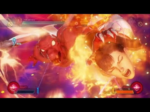 MvC Infinite: Firebrand's Lv3 Hyper Combo on Female Characters ...