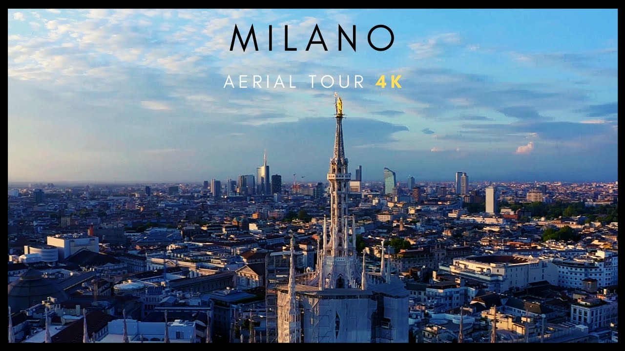 Milan - 4K AERIAL DRONE - YouTube