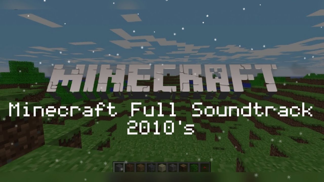 Minecraft Full Soundtrack 2010's ️잠깐 휴식 시간 ️ 마인크래프트 2010's 사운드트랙 모음🎧 ...
