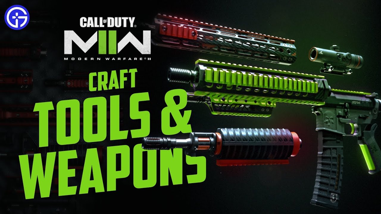 Modern Warfare 2 - How to Craft tools and Weapons (Crafting Guide ...