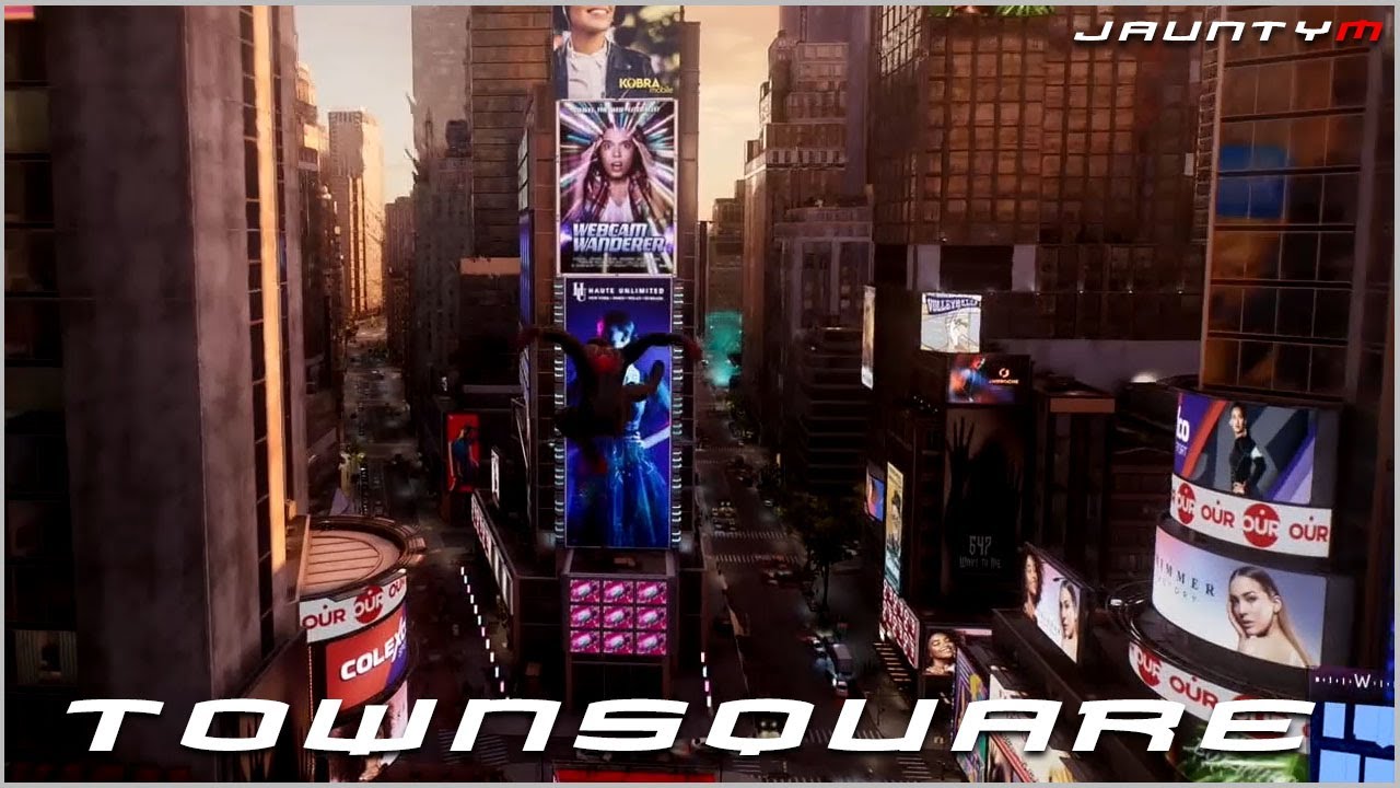 Marvel's Spider Man 2 - New York Town Square - YouTube