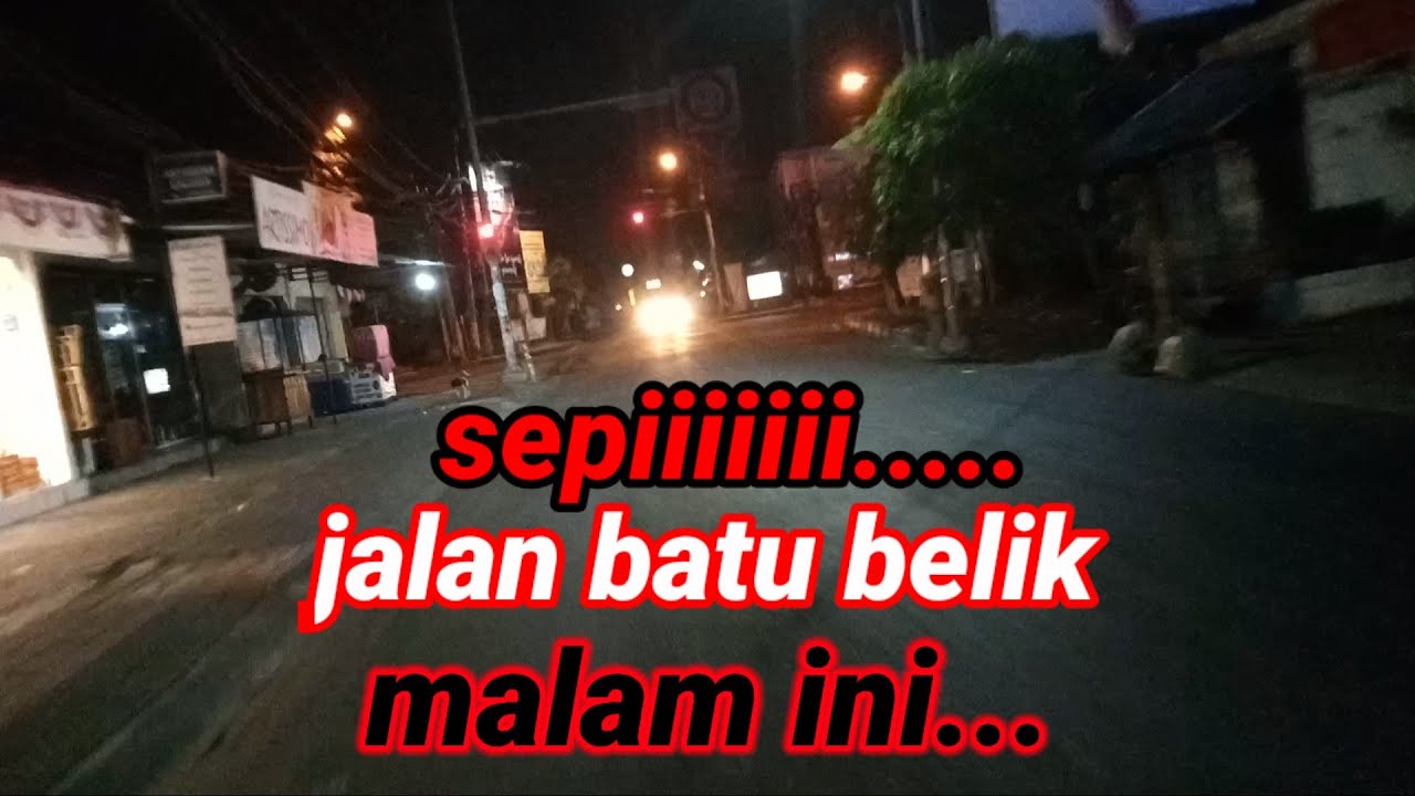 Situasi di jl batu belik bali - YouTube