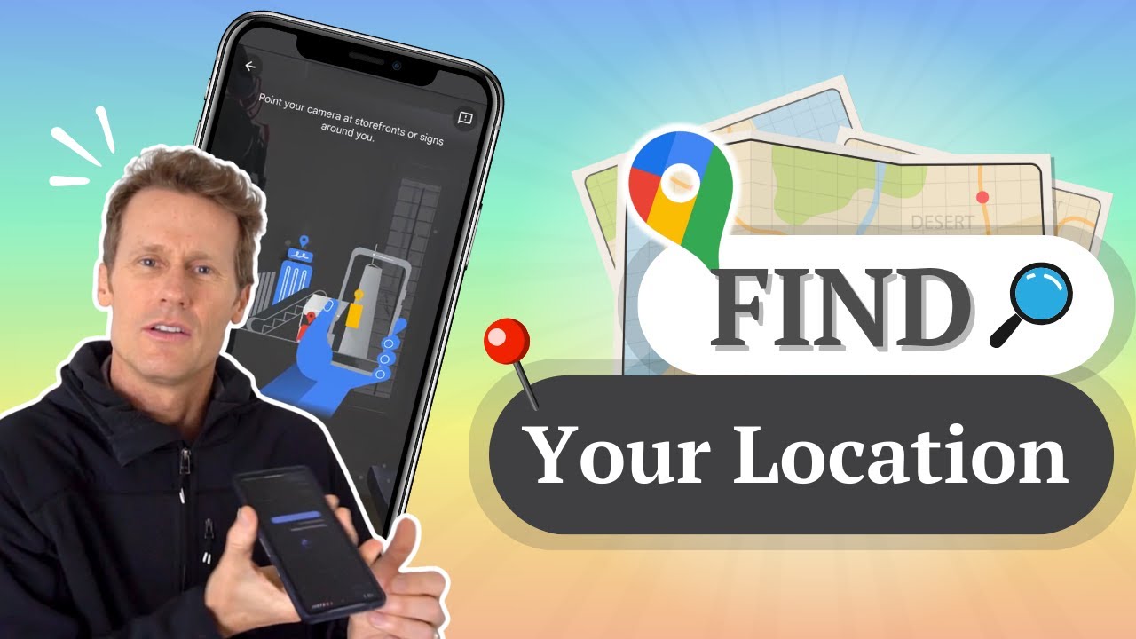 How to Find Your Location on Google Maps - YouTube