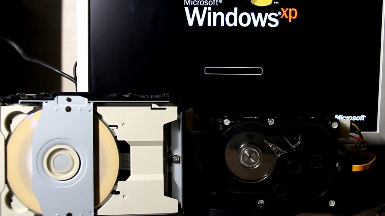 What happens in PC when you install Windows XP - full video with CD-ROM ...