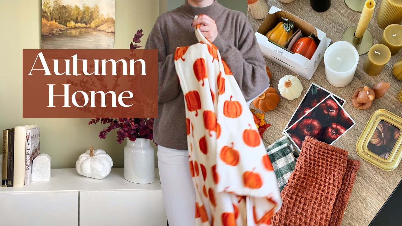 French Fall Home Decor on a Budget 🍂 | Cozy October | Autumn Decorating ...