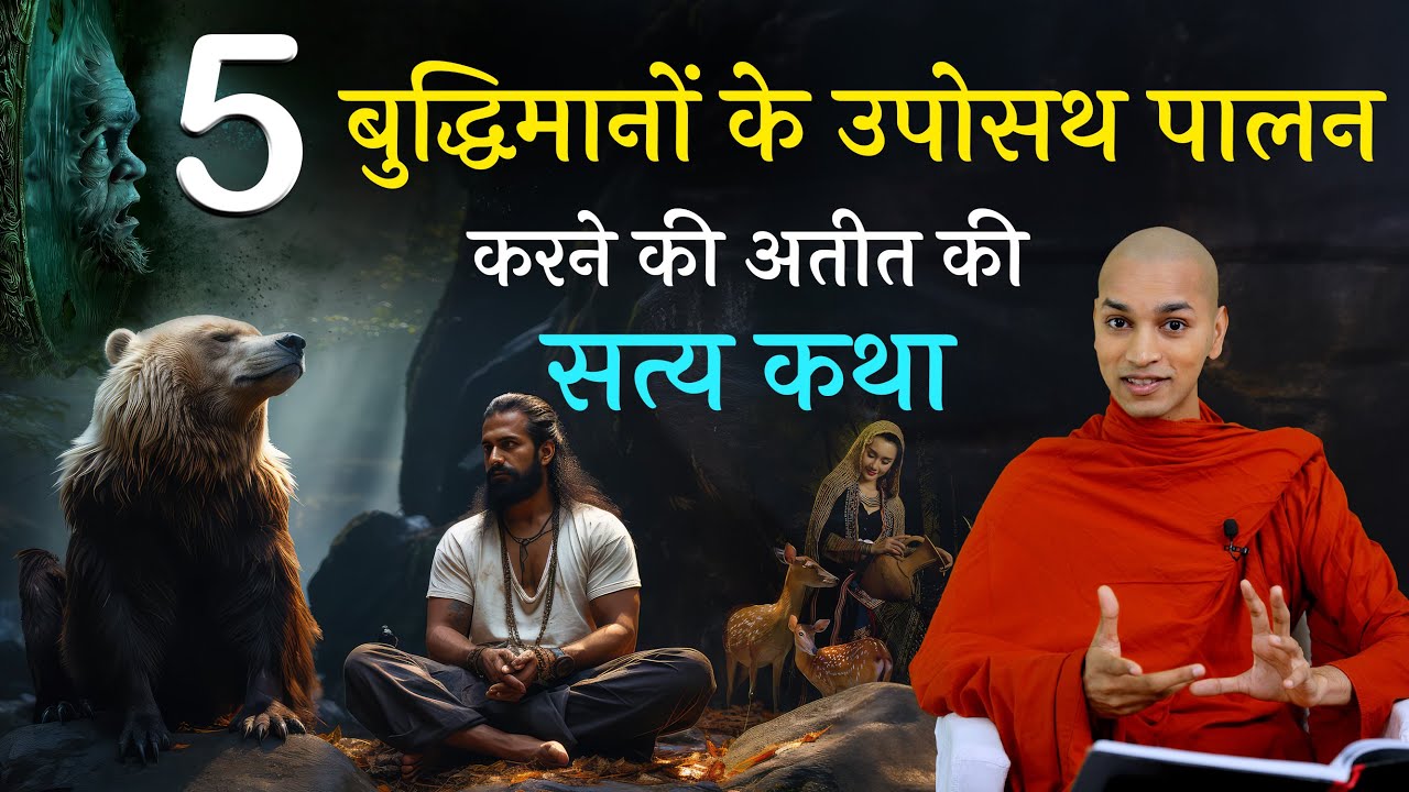 जानिये... 5 बुद्धिमानों के उपोसथ पालन करने की सत्य कथा | By Bhante ...