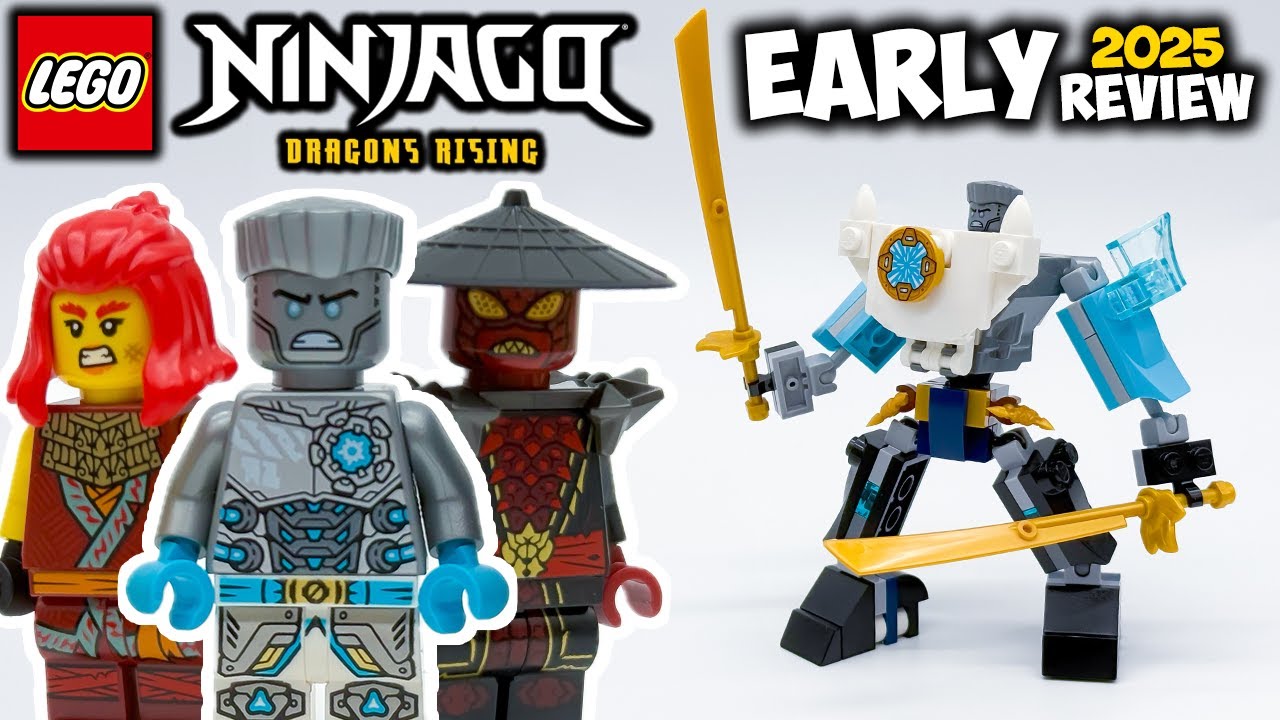 Zane's Battle Suit Mech EARLY 2025 Review! Ninjago Dragons Rising Set ...