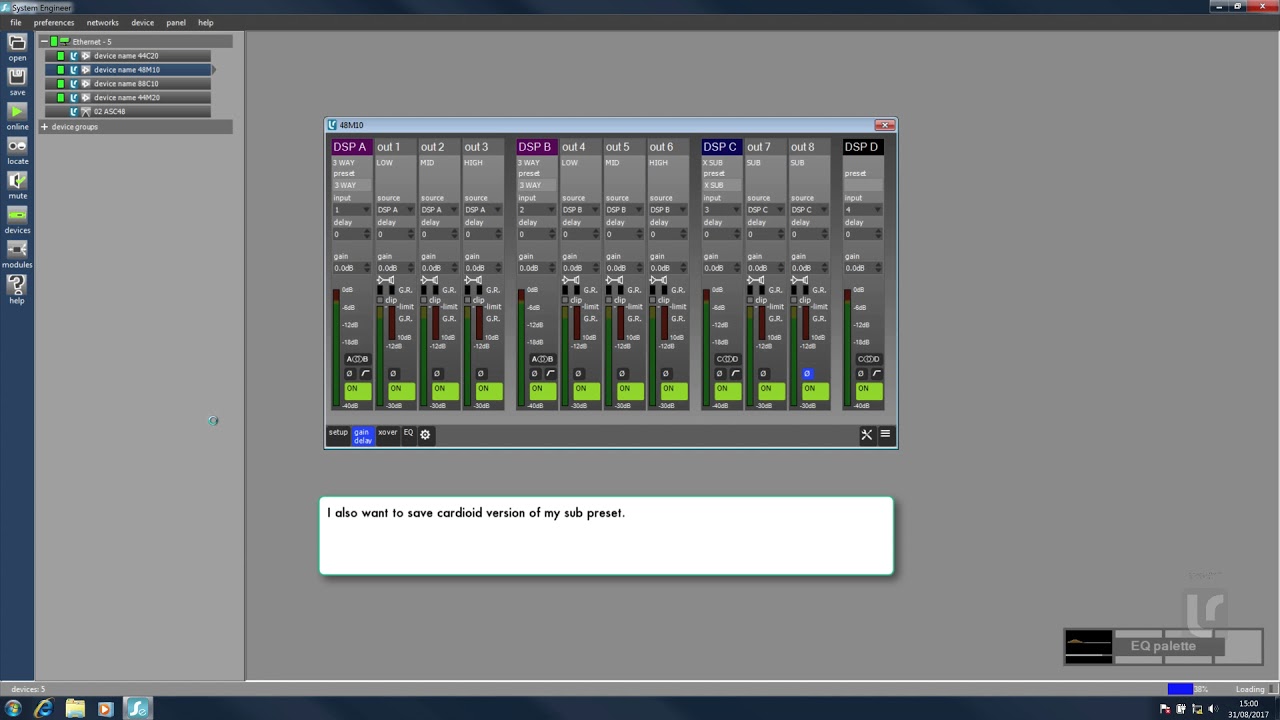 Module presets components snapshots - YouTube
