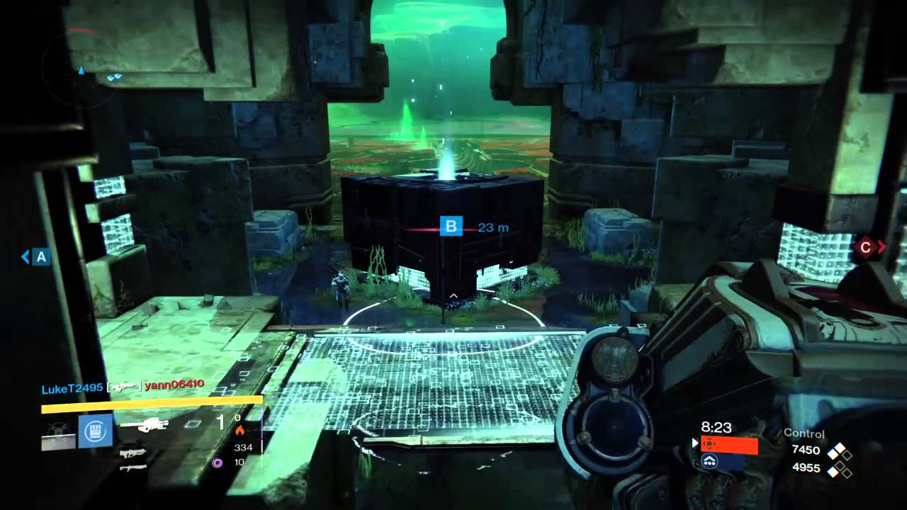 Destiny Control game - YouTube