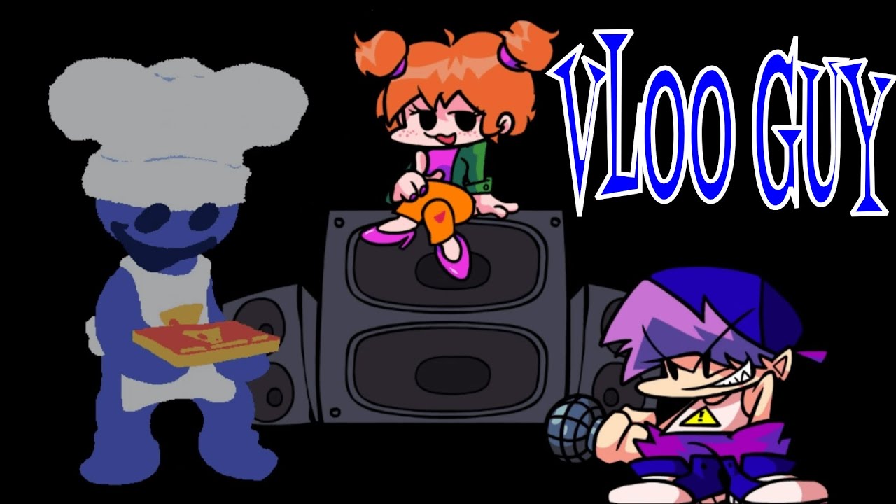 FNF:-) VS VLOO GUY: OURPLE GUY D-SIDES V1 - YouTube