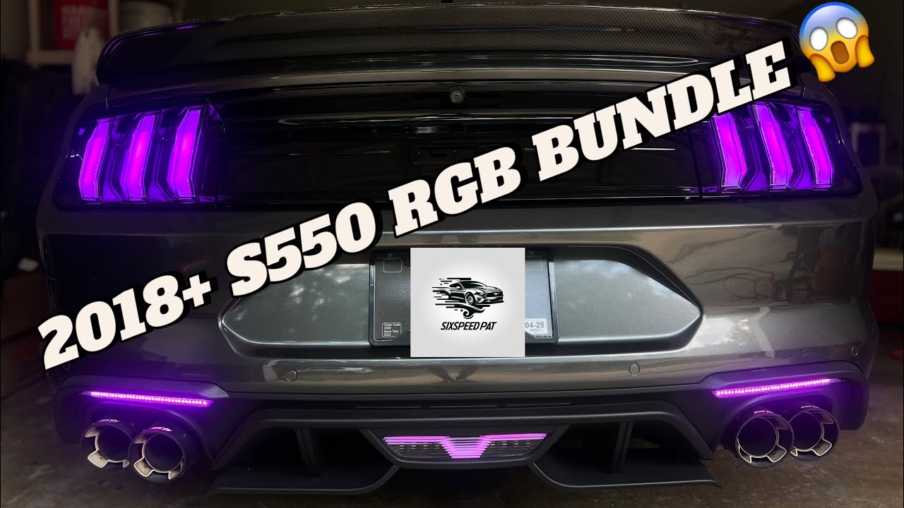 FINISHED MY S550’s RGB REAR-END BUNDLE!!! - YouTube