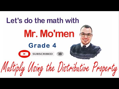 4th grade Go math Lesson 2.5 Multiply using the Distributive property ...