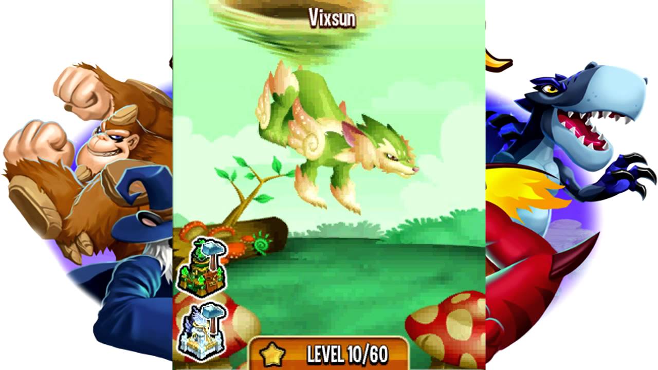 Vixsun Monster Fly In Monster Legends Gameplay On Facebook - YouTube