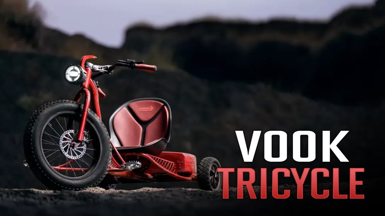 Riding into Tomorrow: The Vook Tricycle Revolution | Cutting-edge Tech ...