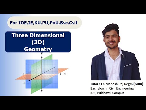 Introduction to 3 Dimensional Geometry || Basic Concepts |Mahesh Raj ...