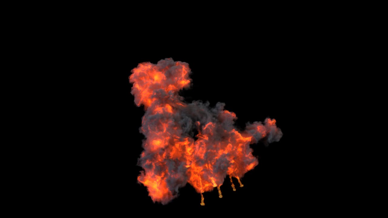 Aerial Explosion 2 - FlareHomeStudio (HD, Pre-Keyed) - YouTube