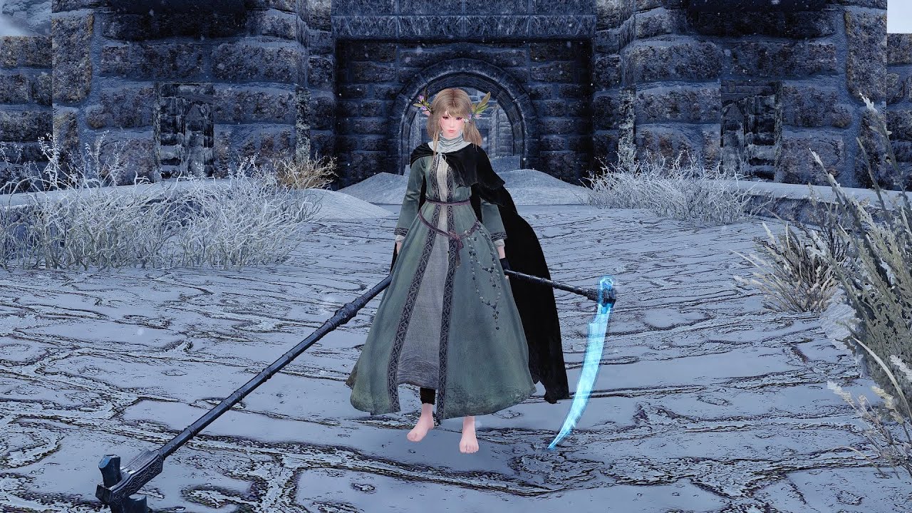 Dark Souls Friede Dual-Wield Scythe Animation - YouTube