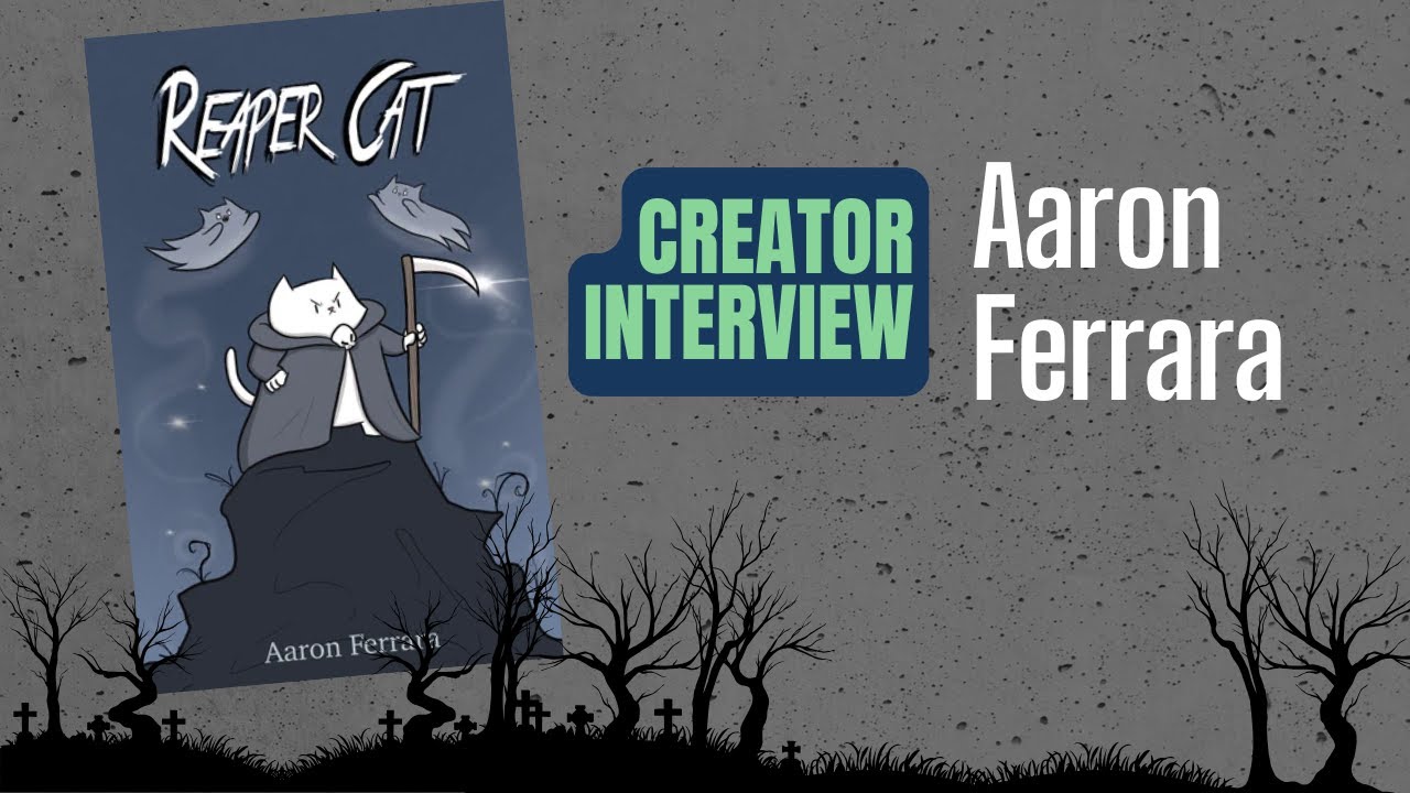 Wondercon 2025: Interview with the Creator of Reaper Cat, Aaron Ferrara ...
