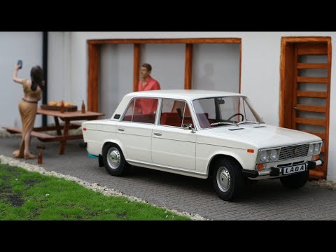 1:18 Lada 1600 (2106) '76, pure white - Triple9 [Unboxing]