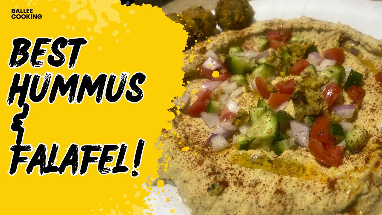 Ultimate Homemade Hummus & Crispy Falafel Recipe! | Easy & Delicious ...