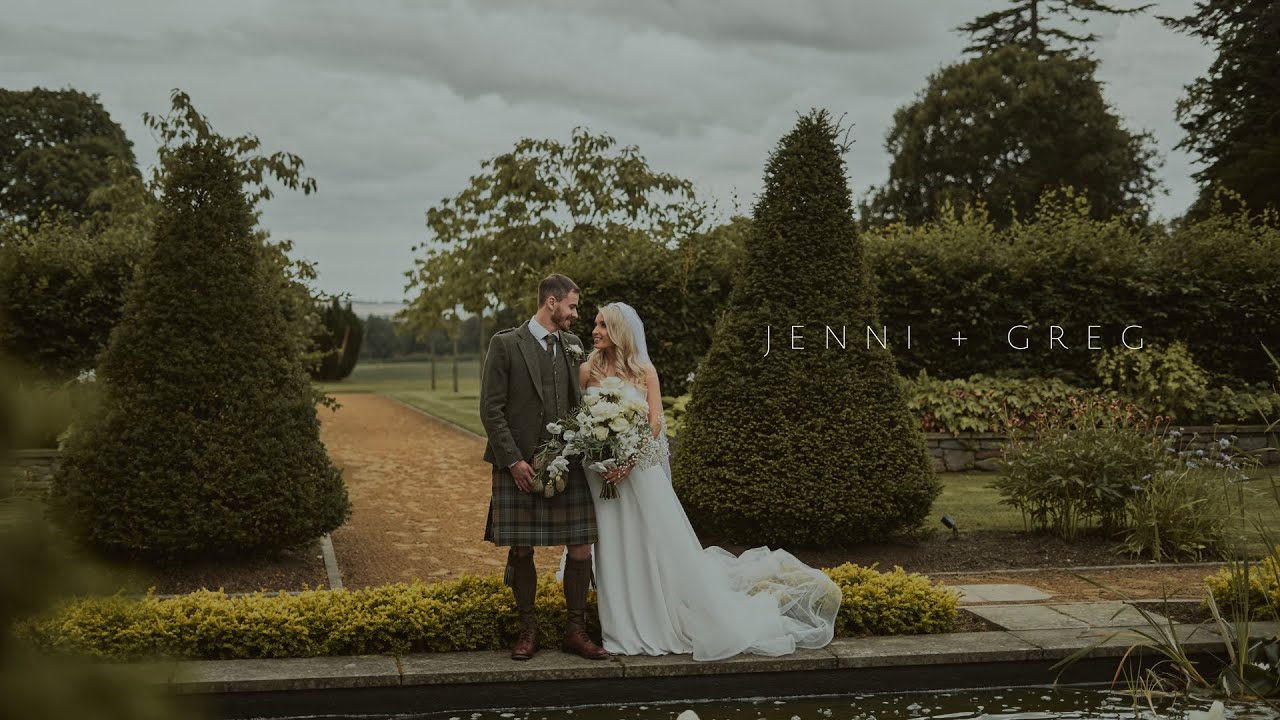 Jenni + Greg // Fasque House Castle, Laurencekirk - YouTube