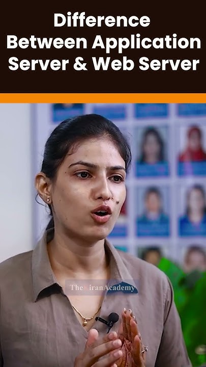 Java Interview Question Difference Between Application Server And Web Server Shorts Kiransir