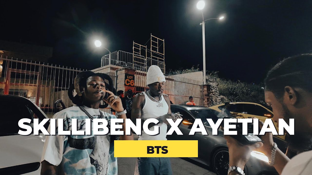 BTS Vlog With Skillibeng X Ayetian - Tip Remix Music Video - YouTube