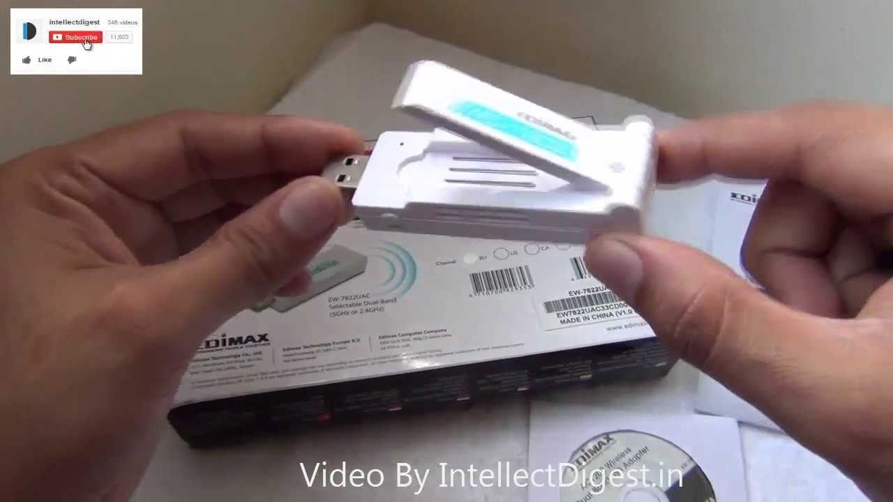 Edimax AC 1200 Wireless USB Adapter Review - YouTube