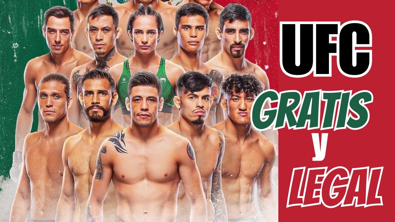 Donde ver UFC en MEXICO Gratis y Legal - YouTube