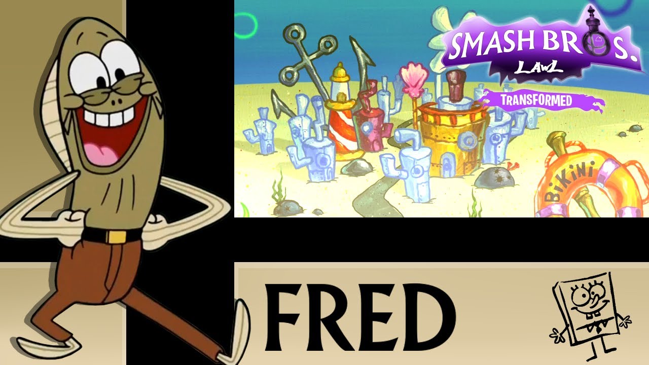 04: Fred (SpongeBob SquarePants) - Smash Bros. Lawl Transformed Moveset ...