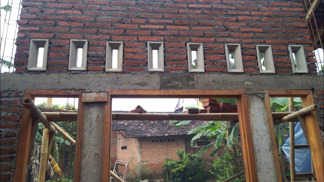 cara memasang roster beton yang rapi dan simpel - YouTube