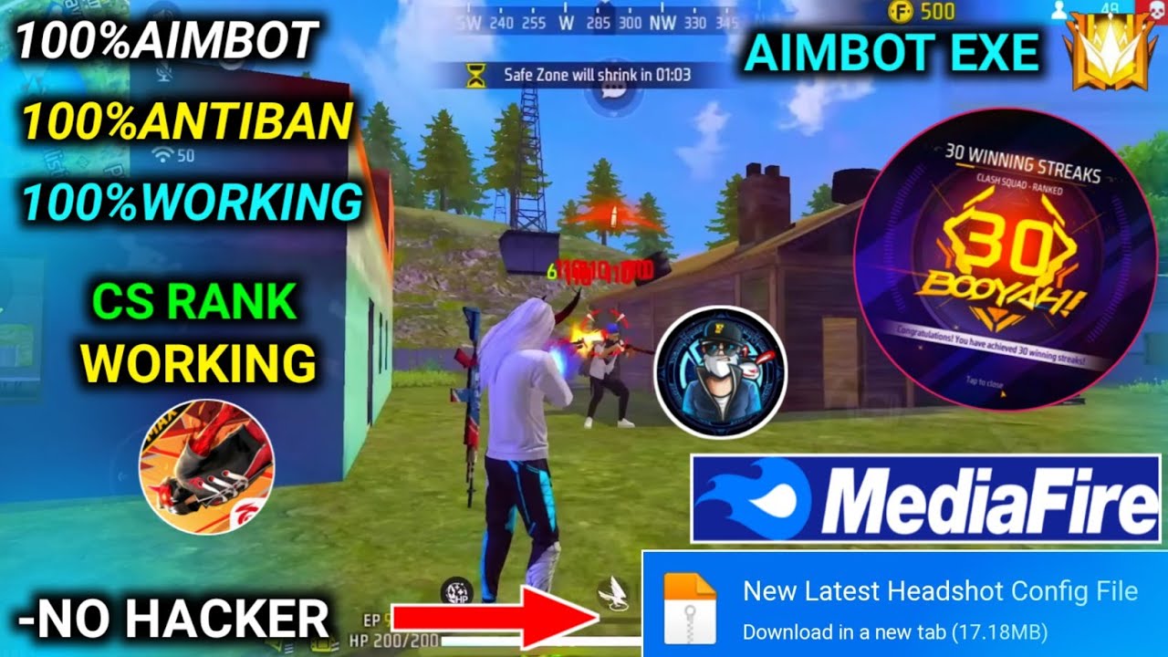 OB43 | Auto headshot config file free fire aimbot+aimlock | Headshot config free fire max ...
