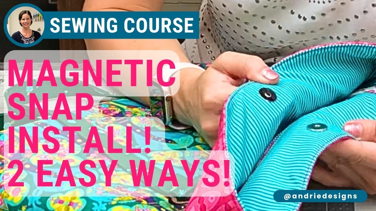 Magnetic Snap Installation Made Easy! | Full Course for Regular ...