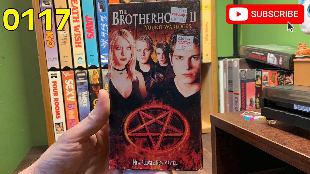 [0117] THE BROTHERHOOD 2 - YOUNG WARLOCKS (2001) VHS INSPECT [# ...
