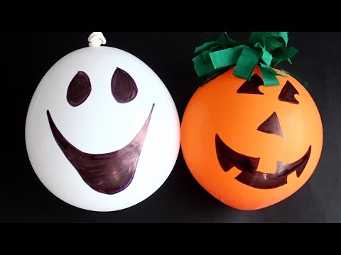 Make Pumpkin and Ghost Balloons - DIY Home - Guidecentral