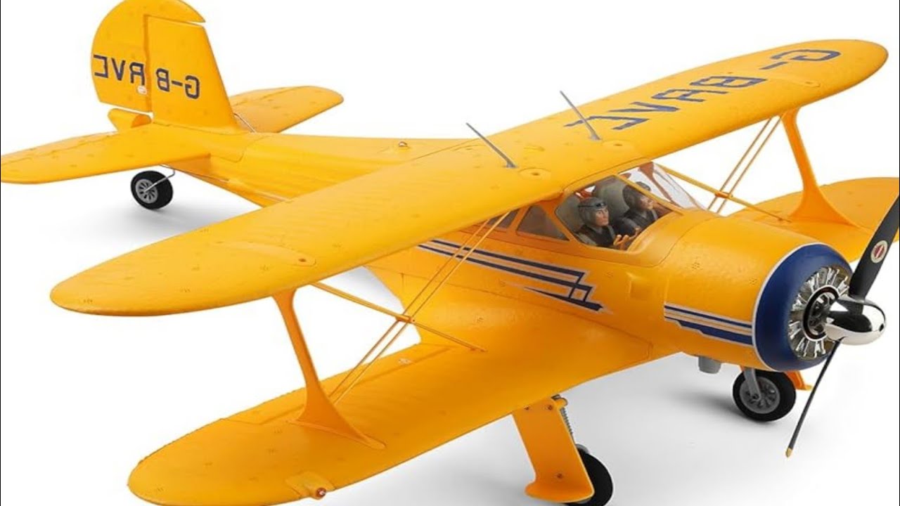 Yellow RC A300 Airplane Stabilized Flight for Beginners and Adults ...