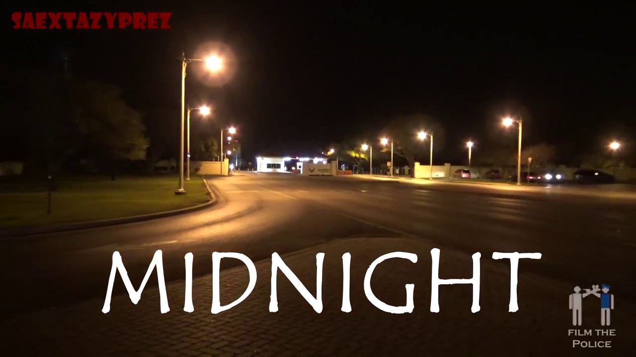 Randolph AFB - Night Time 1st Amendment Audit - YouTube