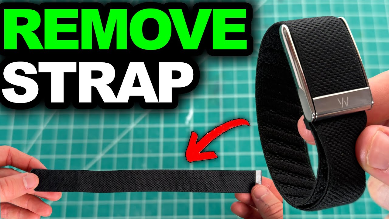 How To Remove Whoop 5.0/MG Strap - YouTube