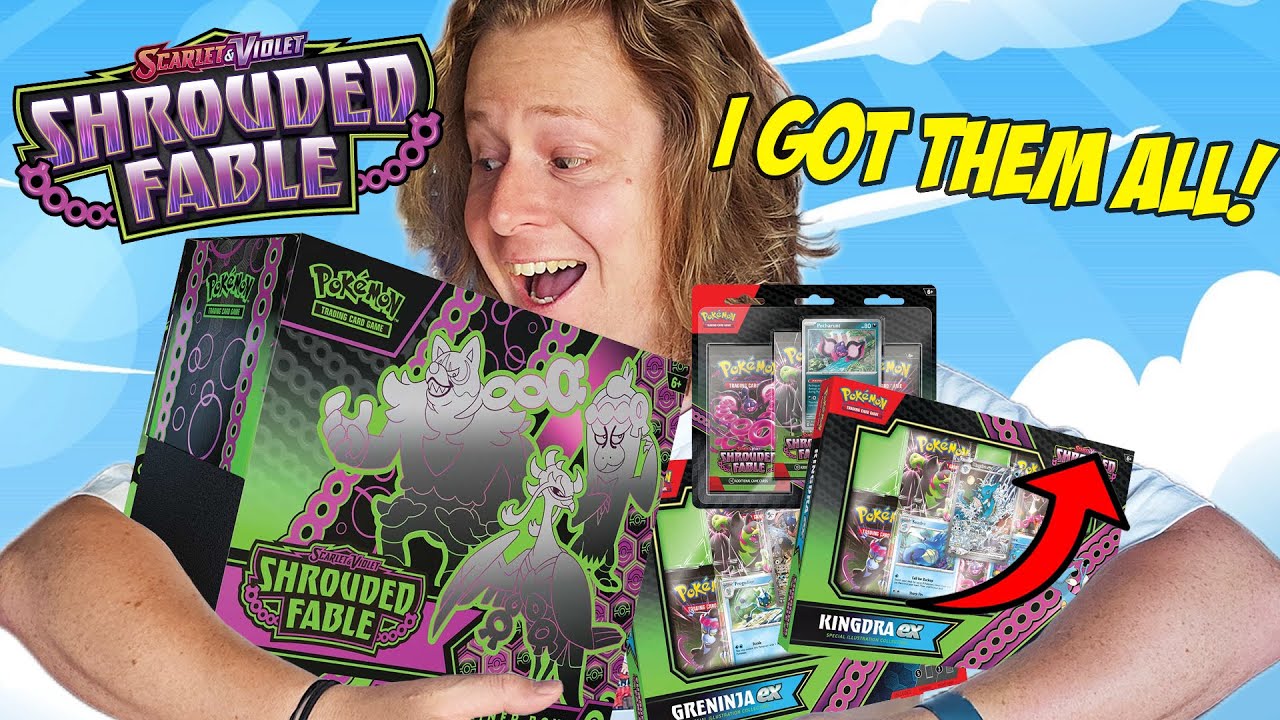 Shrouded Fable is here! ETB's, collection boxes, and 3 pack blisters ...