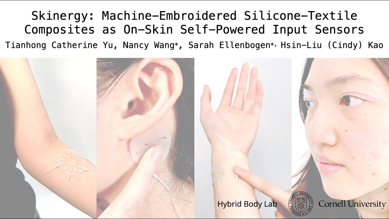 Skinergy: Machine-Embroidered Silicone-Textile Composites as On-Skin ...