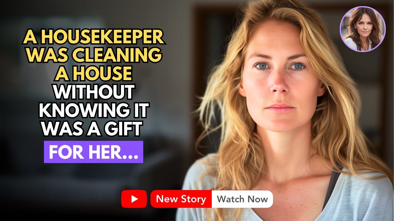 SHE CLEANED A HOUSE WITHOUT KNOWING IT WAS A GIFT FOR HER... - YouTube