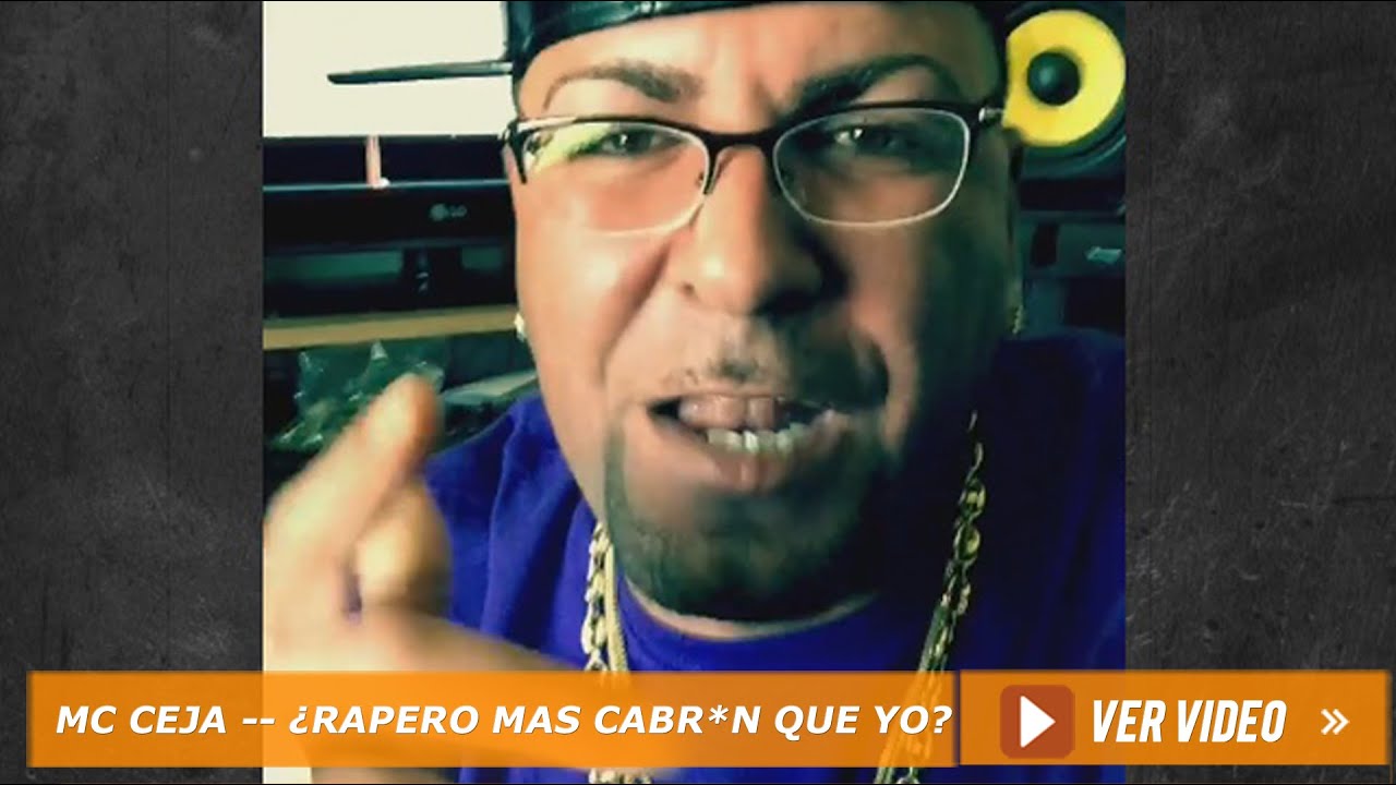 Mc Ceja Freestyle desde el estudio "Rapero más cab*ón que yo nunca se ...