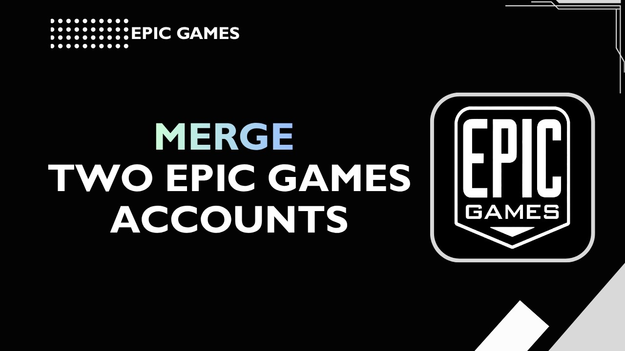 How to merge two epic games accounts - YouTube
