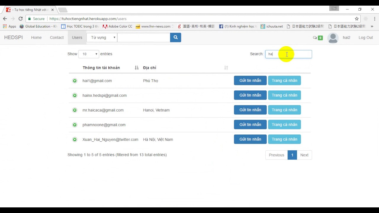search user - YouTube